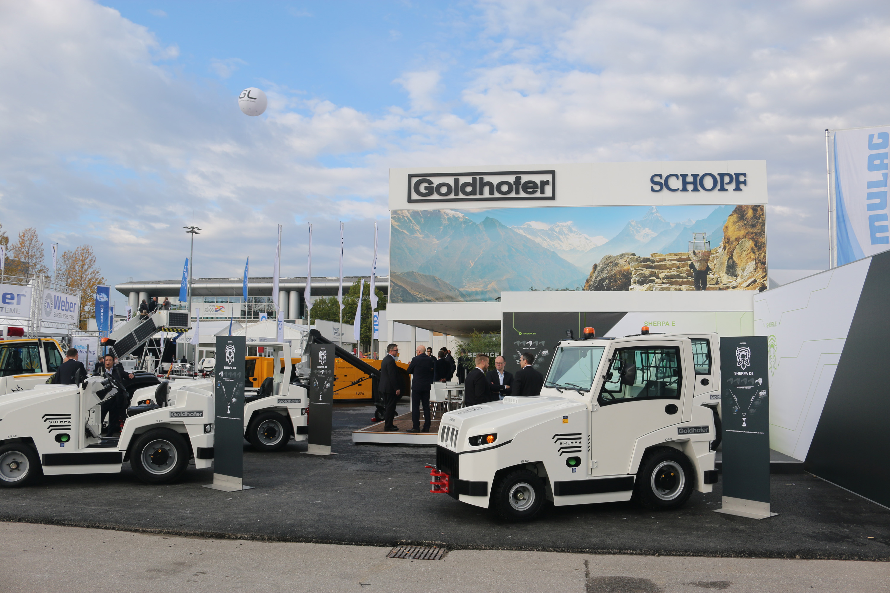 Goldhofers »SHERPA« E: Publikumsmagnet auf der Interairport 2017 ...