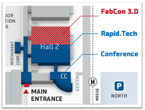 Rapid.Tech + FabCon 3.D: News für Sie! 20. - 22.06.2017, Messe Erfurt ...