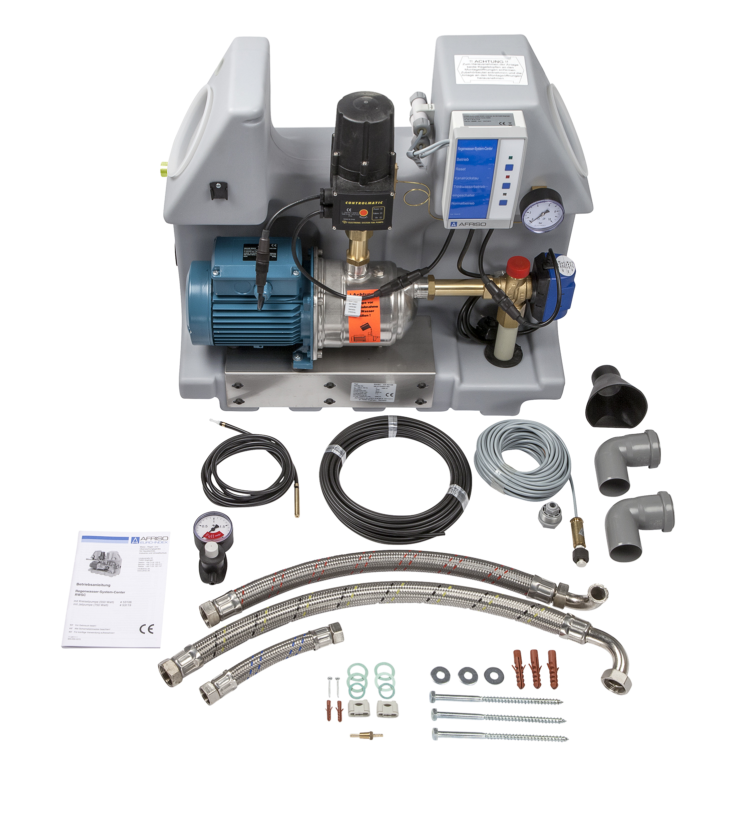 Proven to be absolutely reliable: The new rainwater system centre RWSC ...