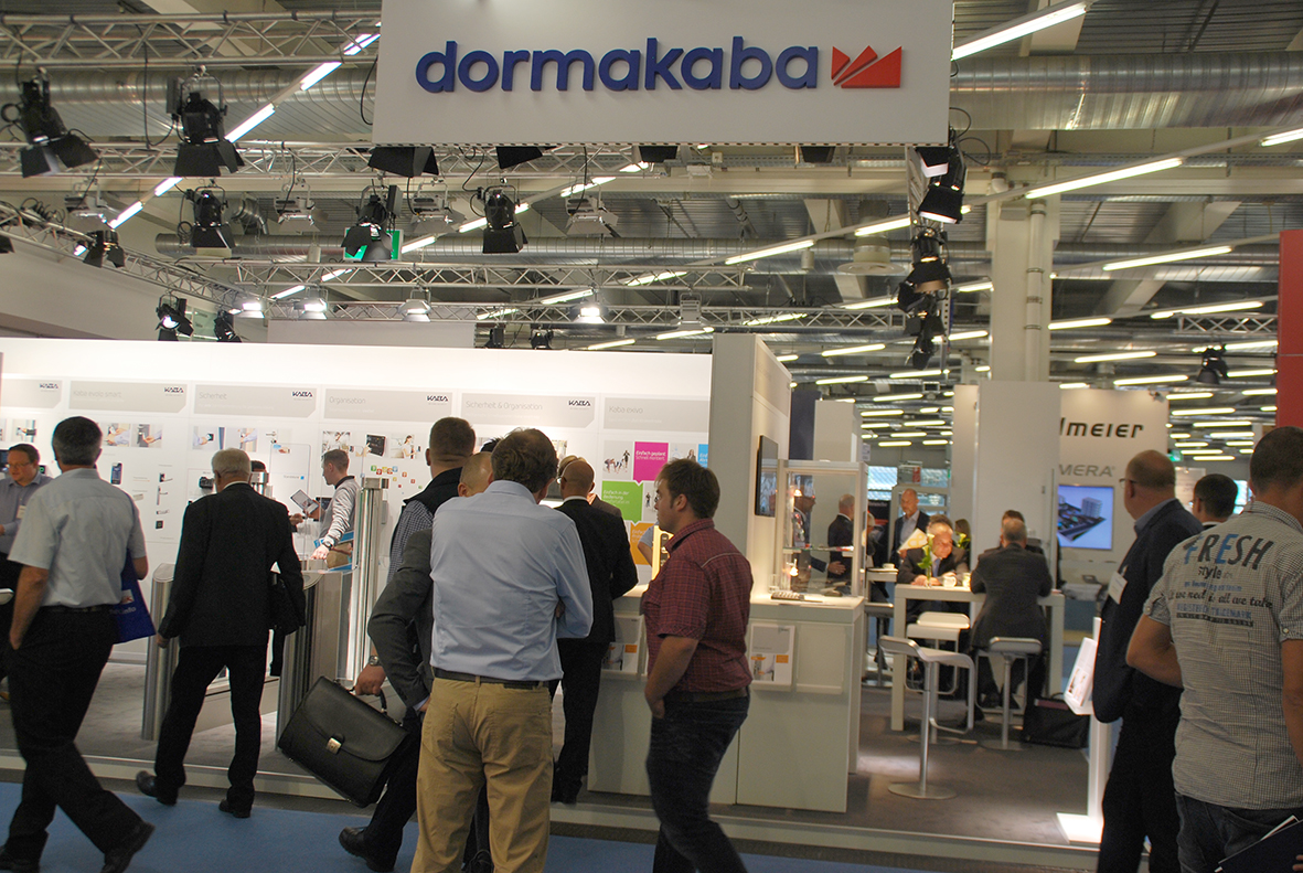 Besuchermagnet dorma+kaba auf der Sicherheitsexpo 2016, dormakaba ...