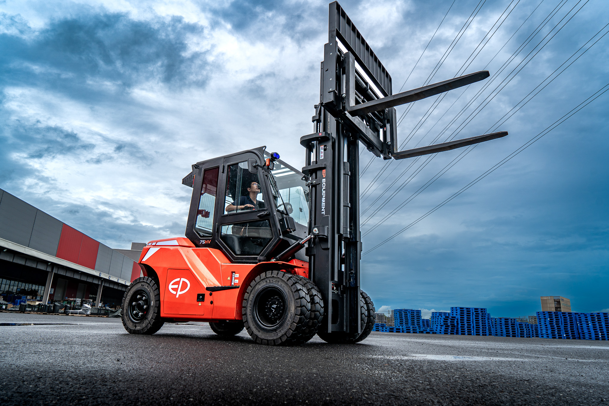 EP Equipment Showcases its High-Voltage and AMR Range at LogiMAT 2025 ...
