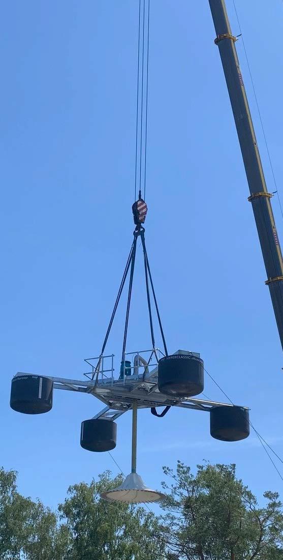 Floating HYPERCLASSIC®-Mixing and Aeration System conquers Swedish ...