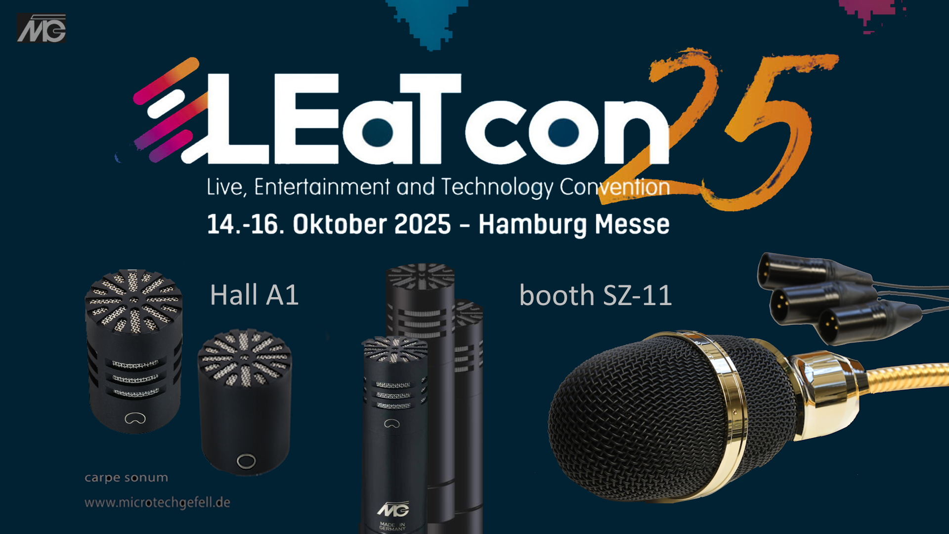 Microtech Gefell at the LEaT con 25 – A shaping up to be a landmark ...