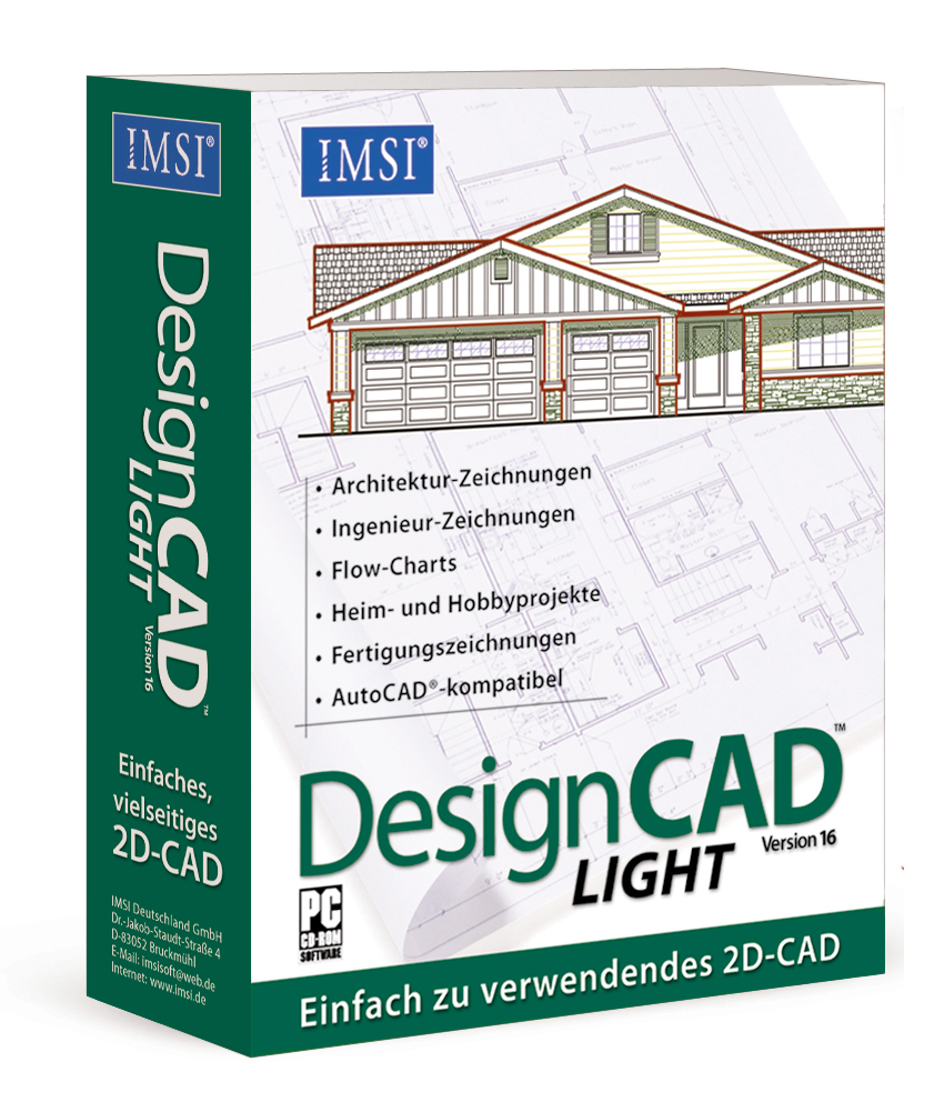 IMSI kündigt DesignCAD 3D Max V.16 und DesignCAD Light V.16 auf Deutsch ...