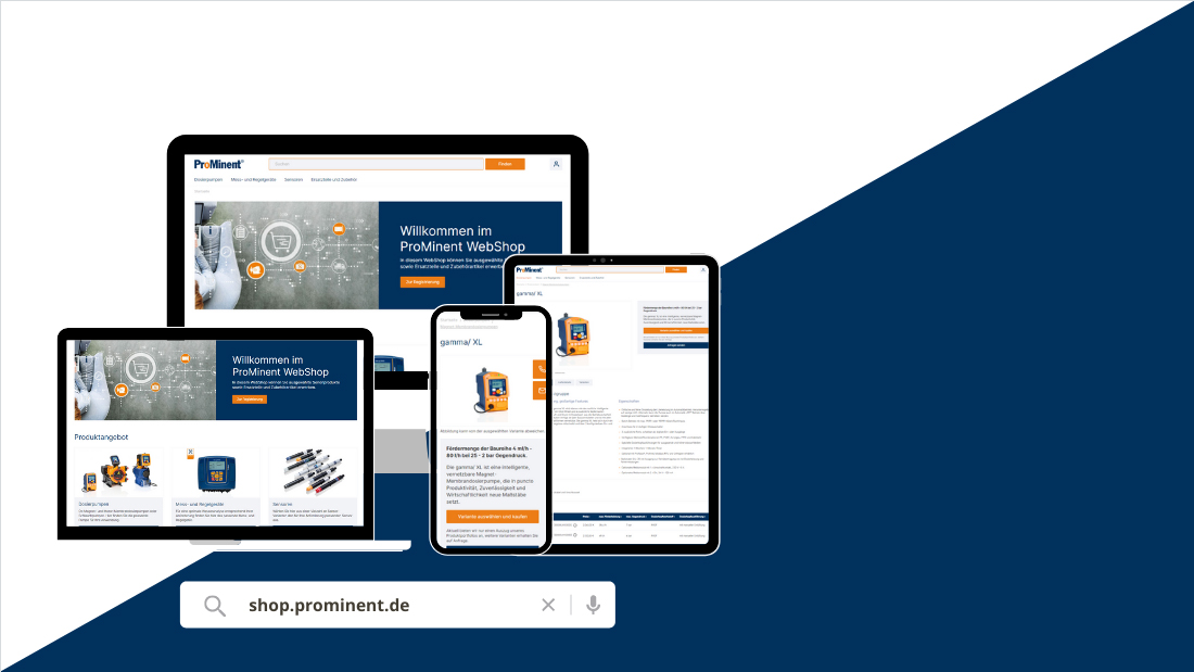 ProMinent Dosiertechnik jetzt auch online bestellbar, ProMinent GmbH ...