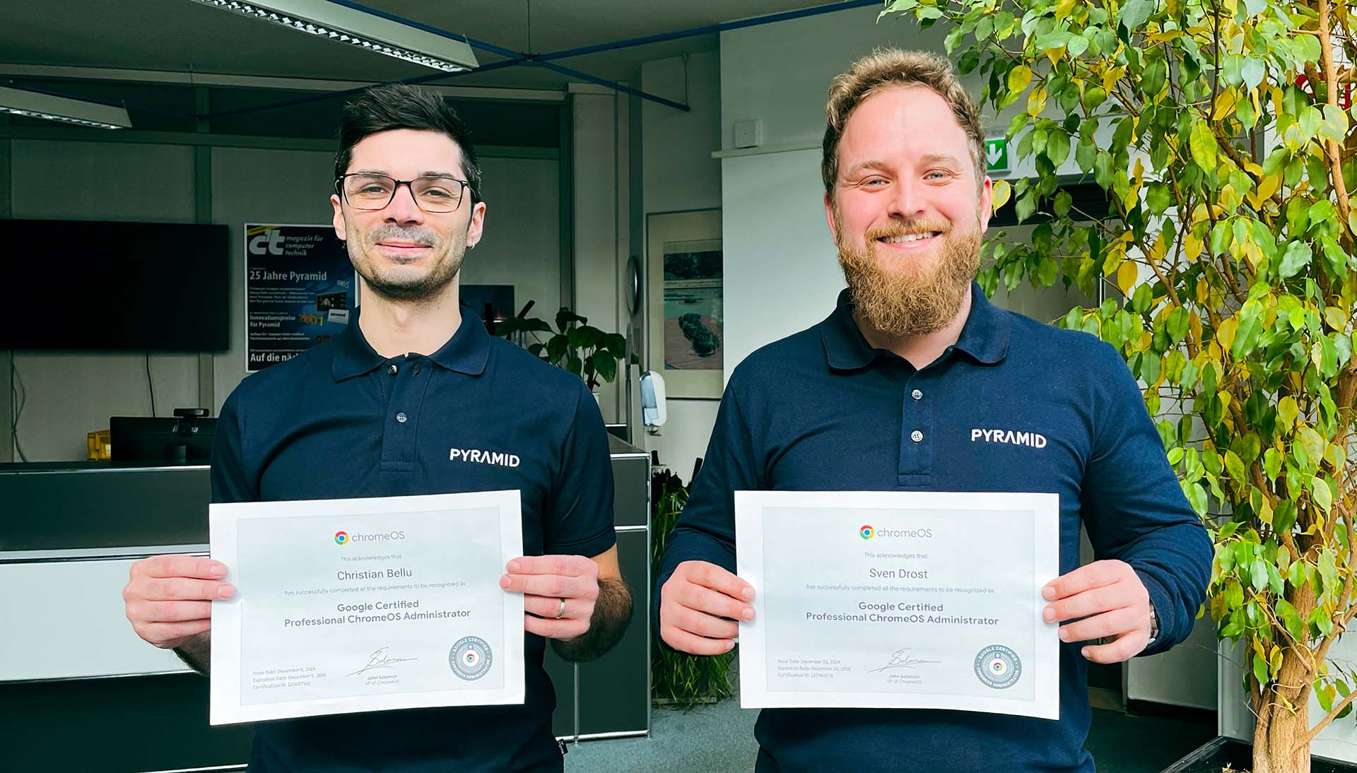 Pyramid bietet Hardware und Service-Kompetenz für ChromeOS Flex ...