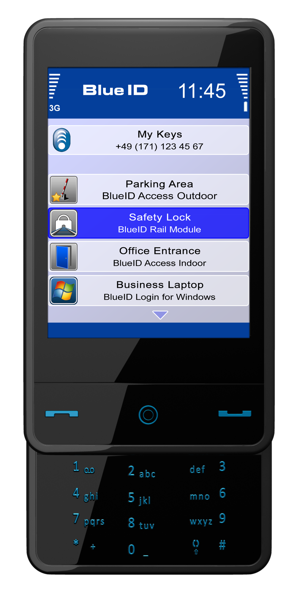 Mobile phone guards access to industrial equipment, baimos technologies ...