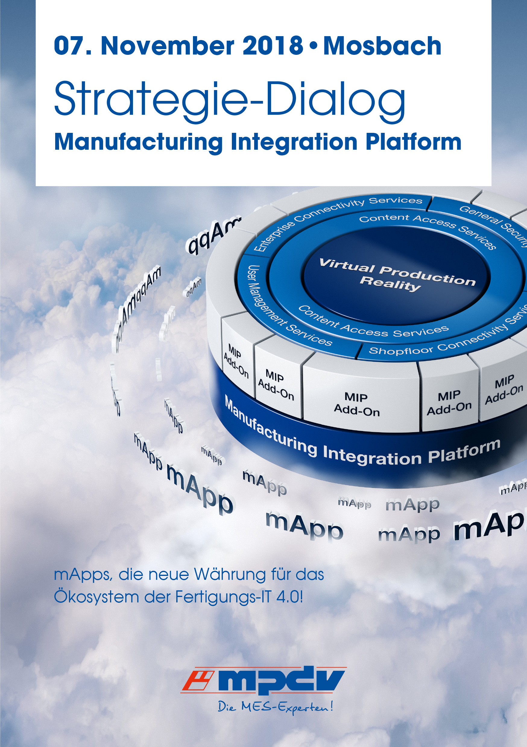 Strategie-Dialog zur Manufacturing Integration Platform, MPDV Mikrolab ...
