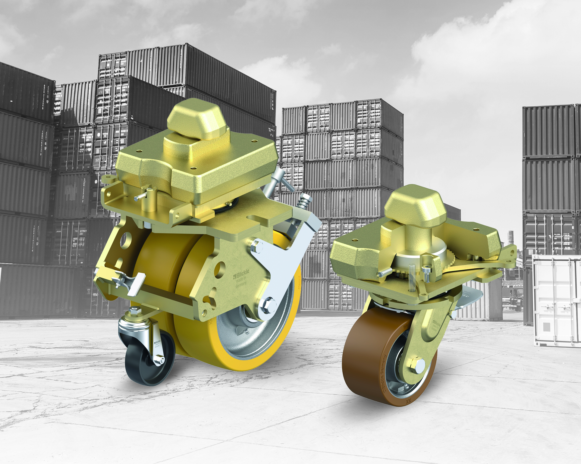 Für maximale Effizienz im innerbetrieblichen Transport Blickle auf der ...