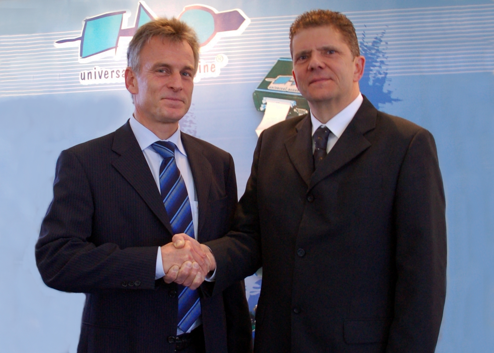 PLS Programmierbare Logik & Systeme and Logic Technology sign pan ...