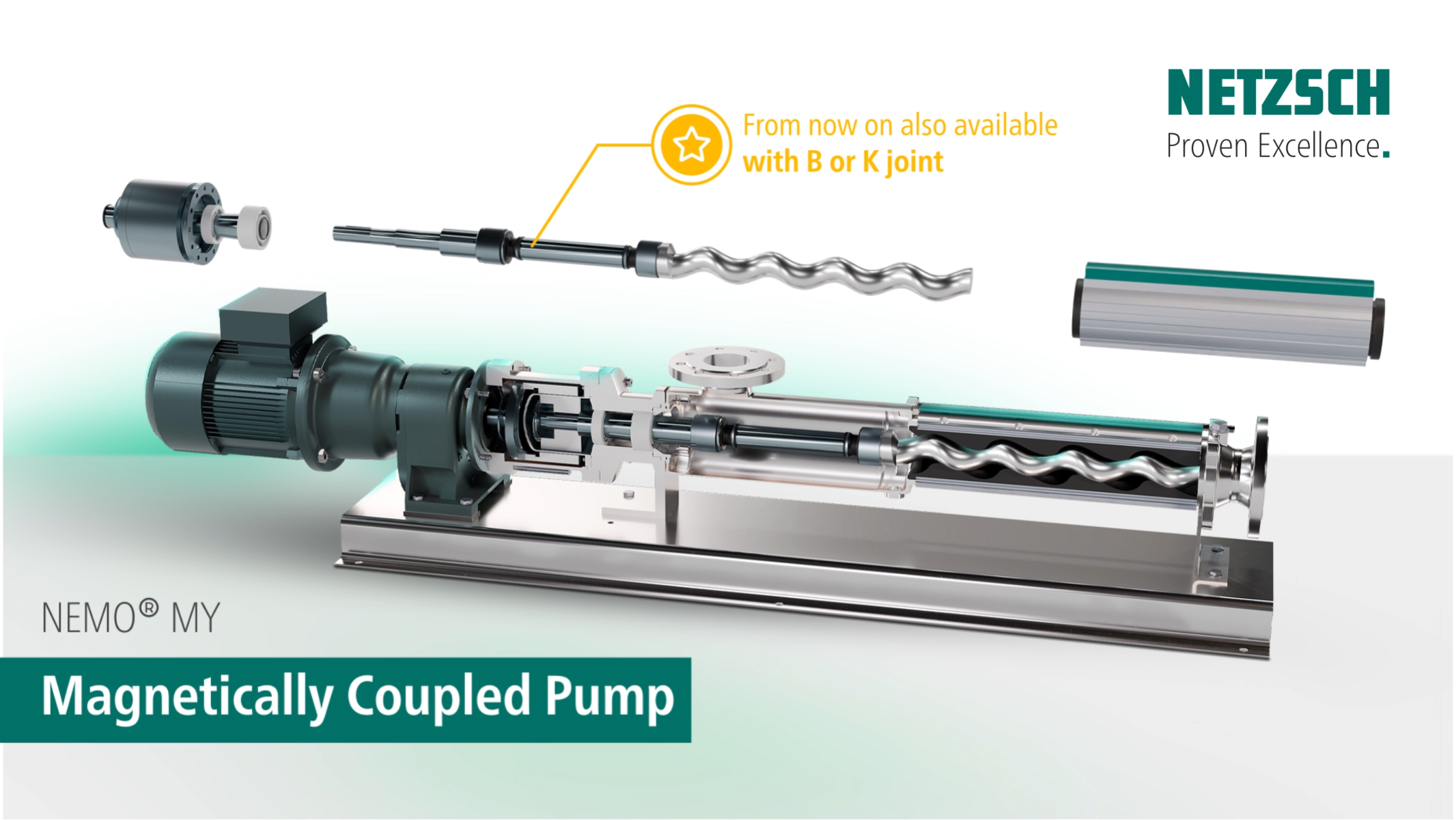 NETZSCH Presents New Version of the Magnetically Coupled Pump, NETZSCH ...