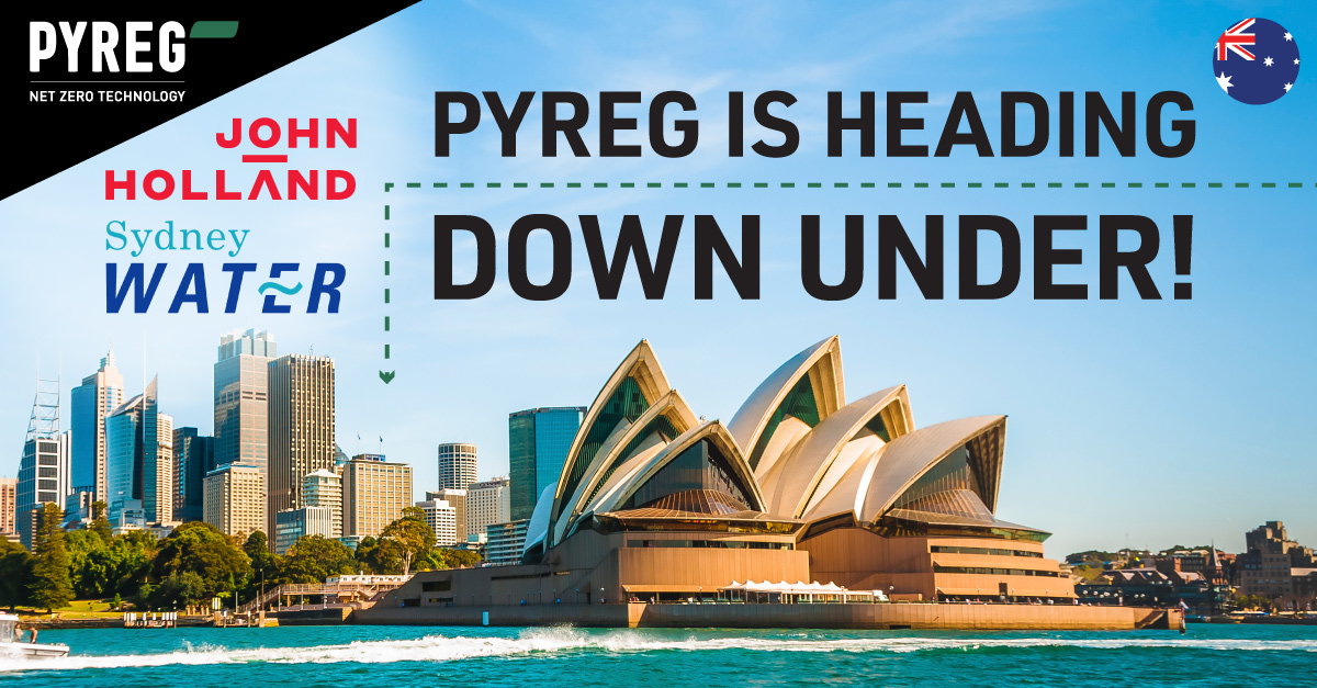 PYREG heads “Down Under” with Carbonisation Systems for Sydney Water to ...