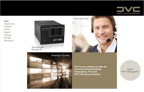 DVC mit neuer Webseite und neuem Corporate Design, DVC - Digital Video ...