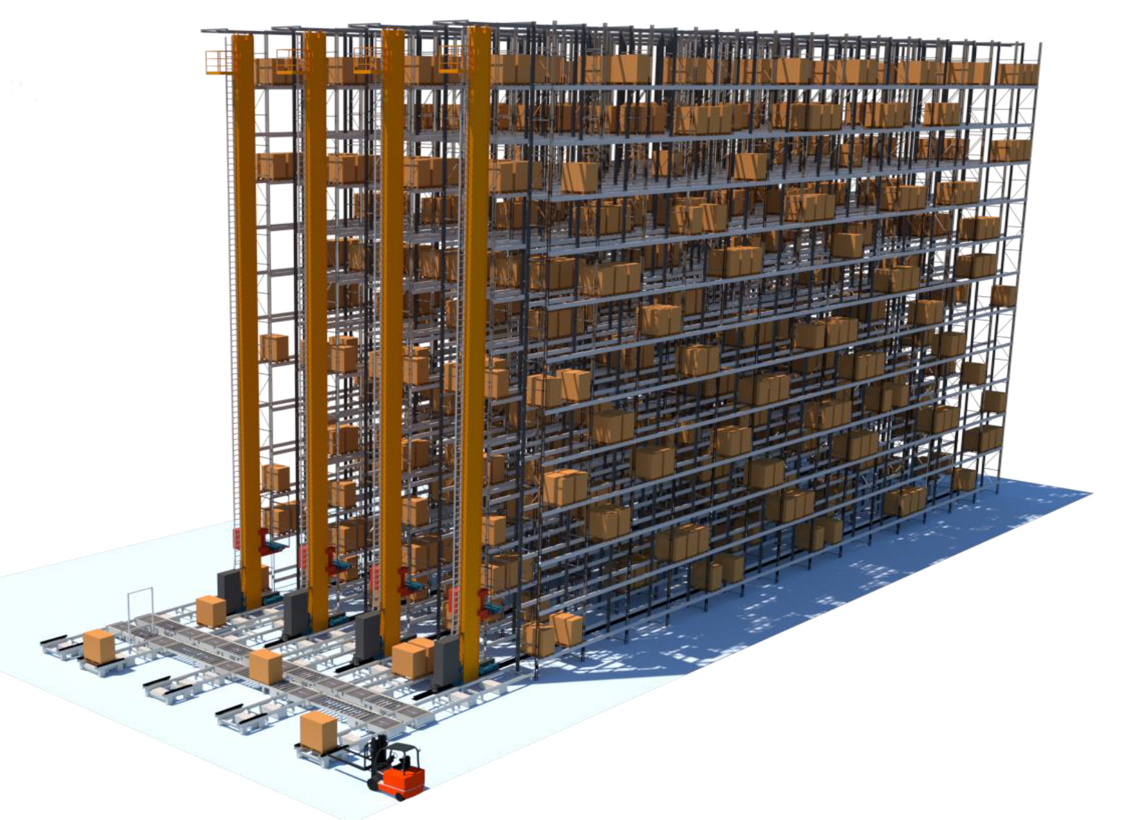 Dematic Standardised Automated Pallet Storage: Automatisierte ...