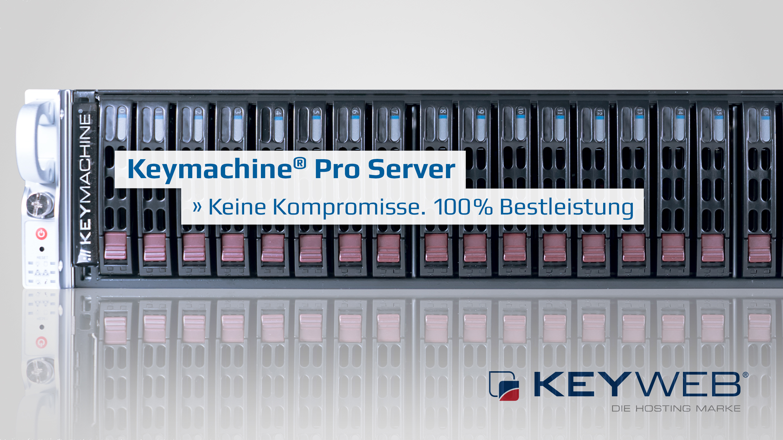 Schneller, besser – Keymachine Server, Keyweb Aktiengesellschaft, Story ...