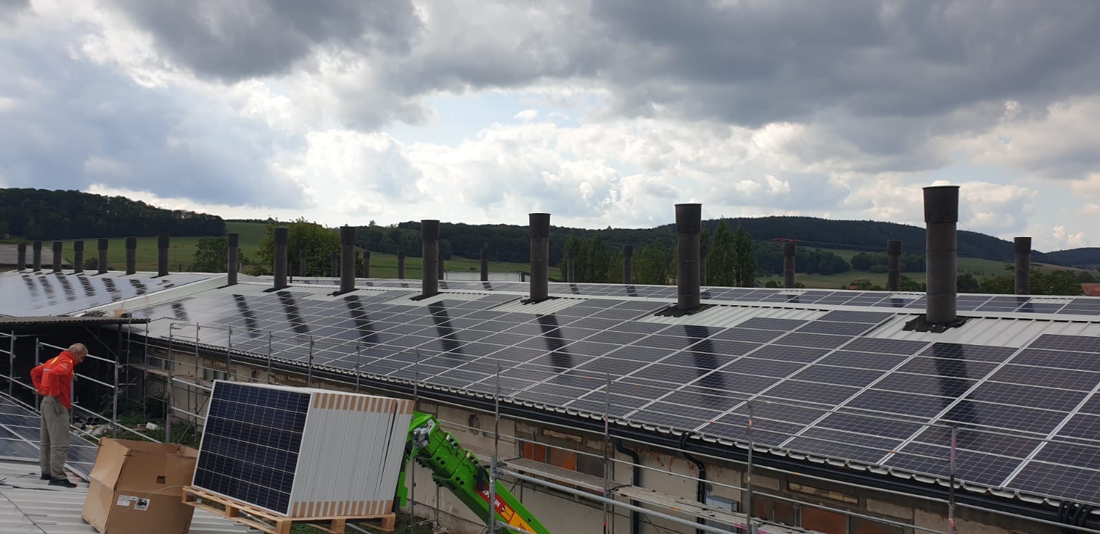 Remda, Germany Reference Project - a 2MWp commercial PV rooftop project ...