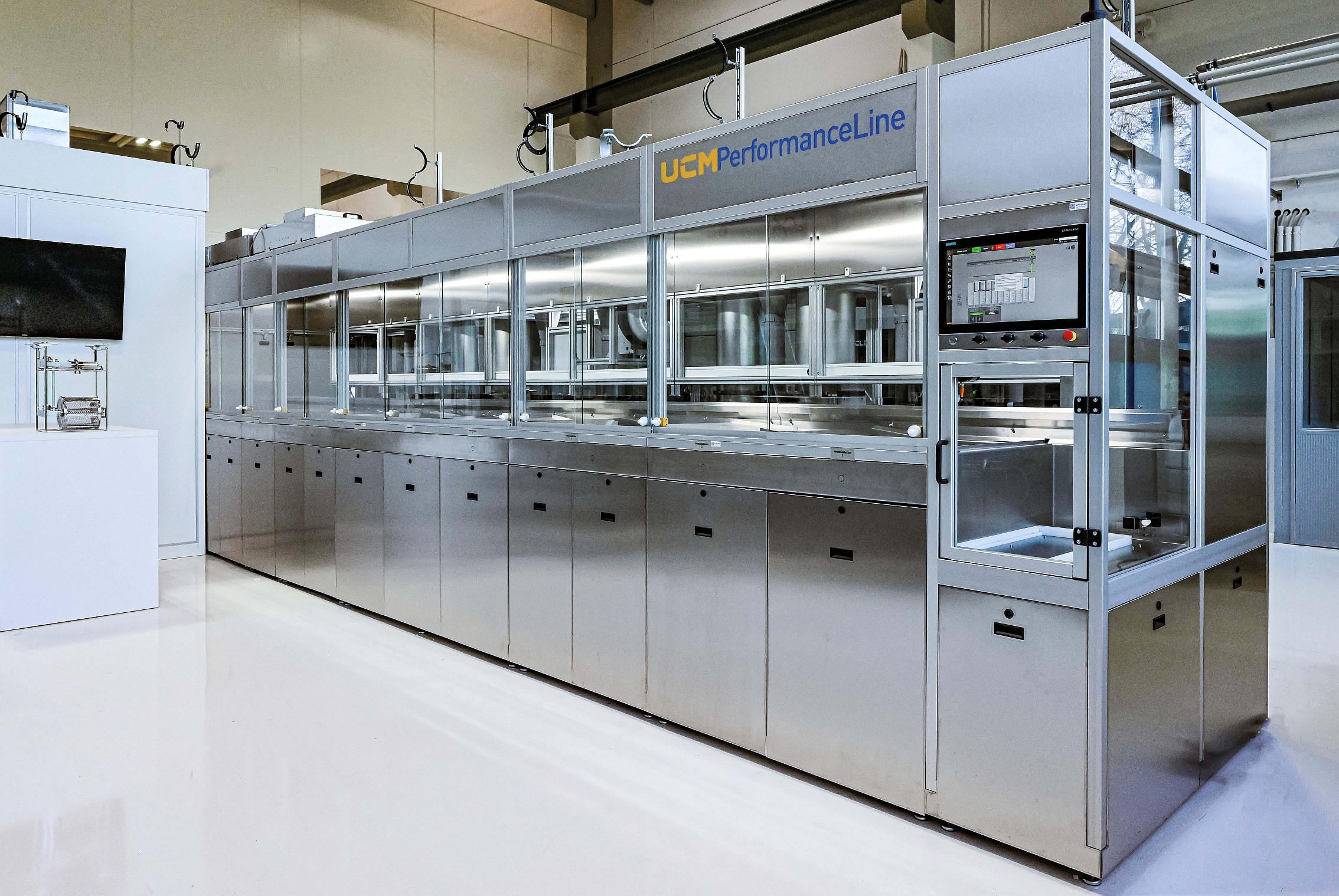 Monitoring and documenting ultrasonic frequency and power in-line on a ...