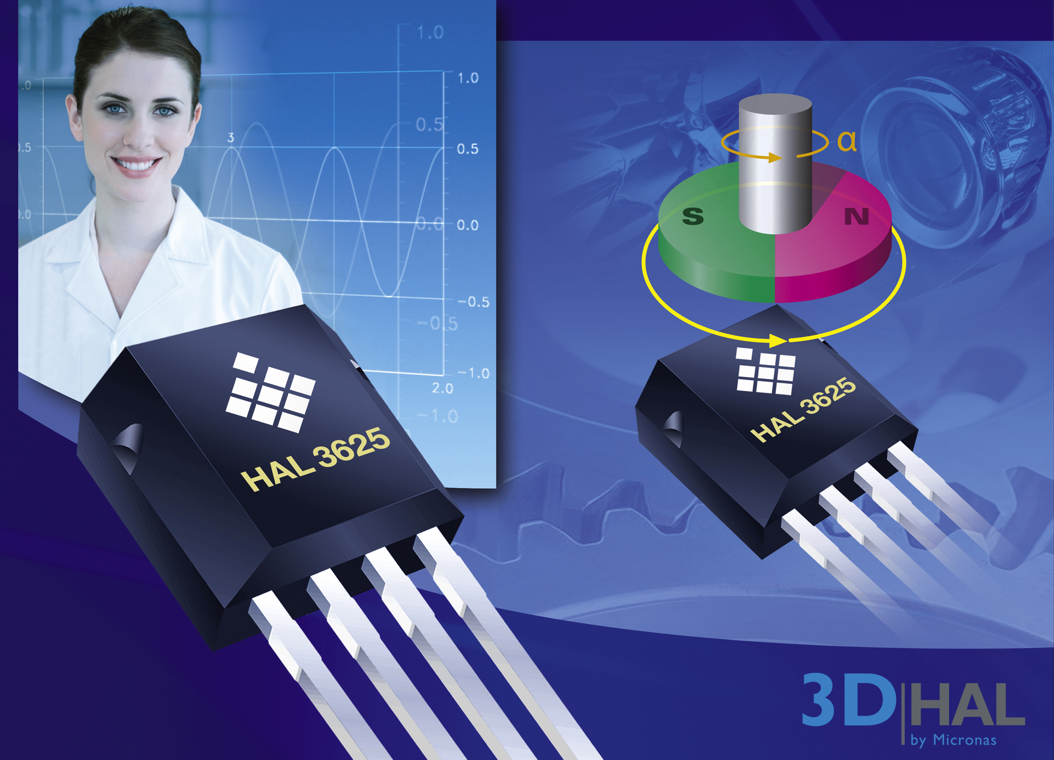 Micronas presenting first 3D Hall sensor, Micronas, Story - PresseBox
