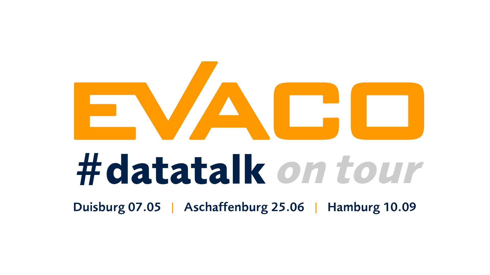 Daten, KI und Logistik im Fokus: EVACO bringt #datatalk on tour 2026 ...