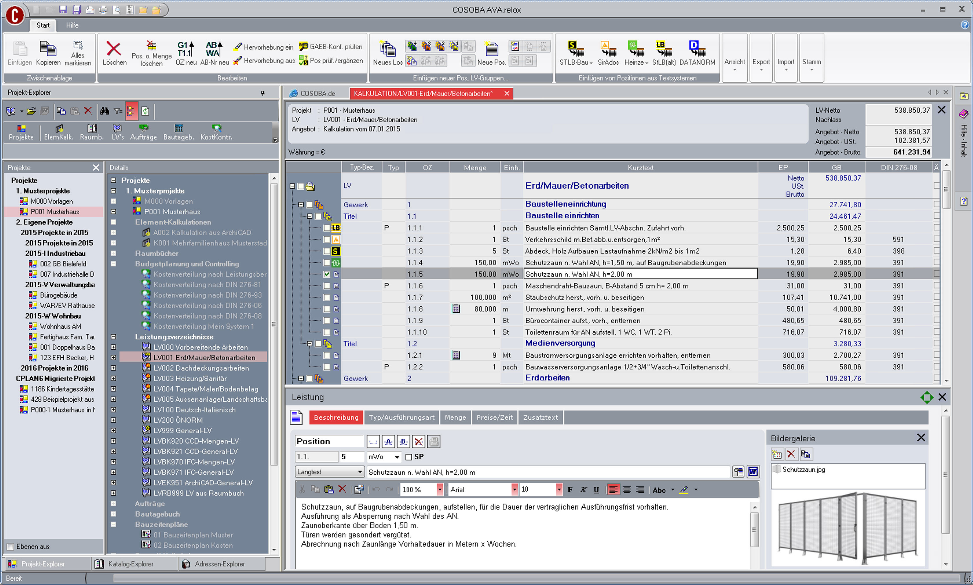AVA.relax 7.85 - Neue Version mit Schwerpunkt BIM steht kurz vor der ...