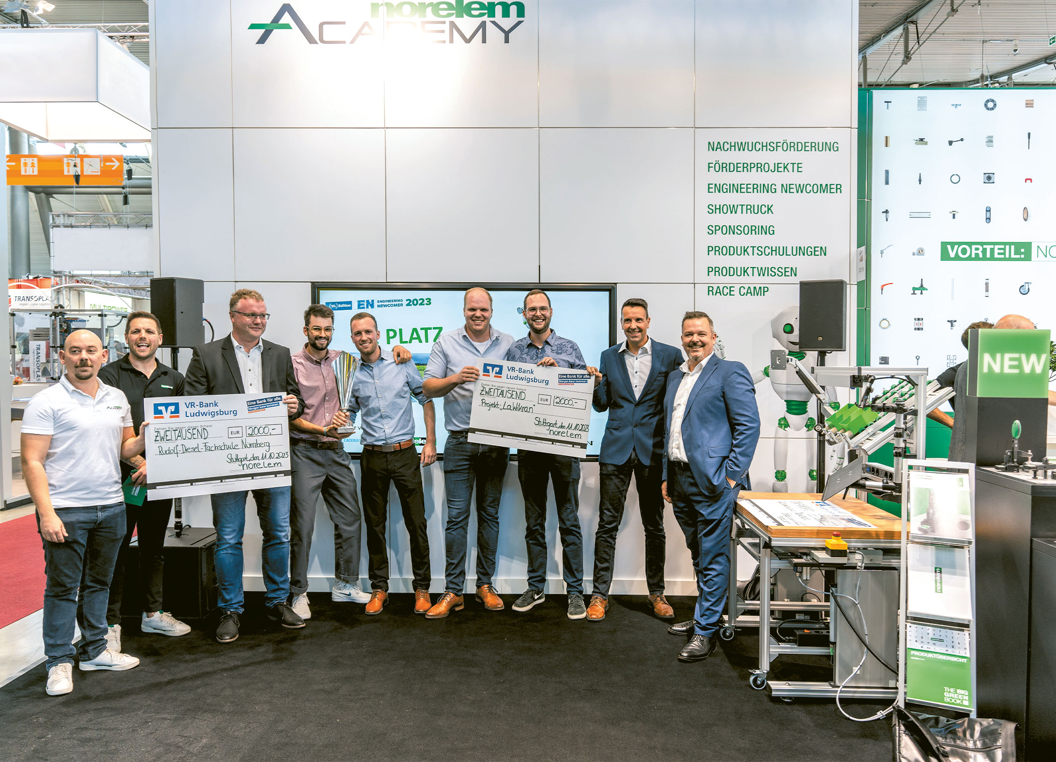 Die Engineering Newcomer 2023, norelem Normelemente GmbH & Co. KG ...