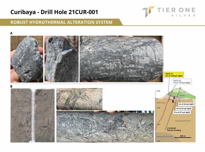 Tier One Silver Drills Mineralized System Parallel to Feeder Structure ...