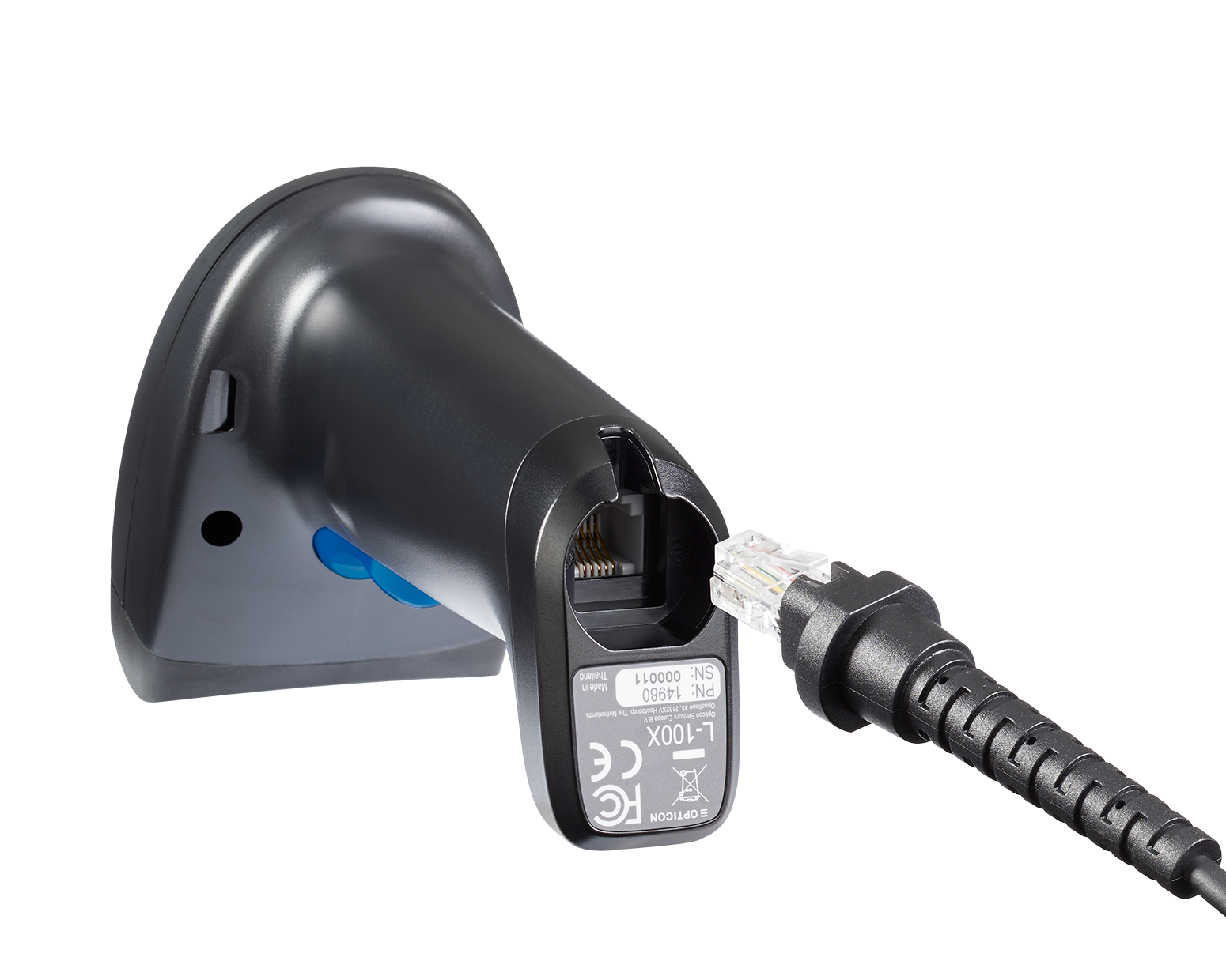 Der neue L-210 – der kabelgebundene Handscanner mit Pistolengriff von ...