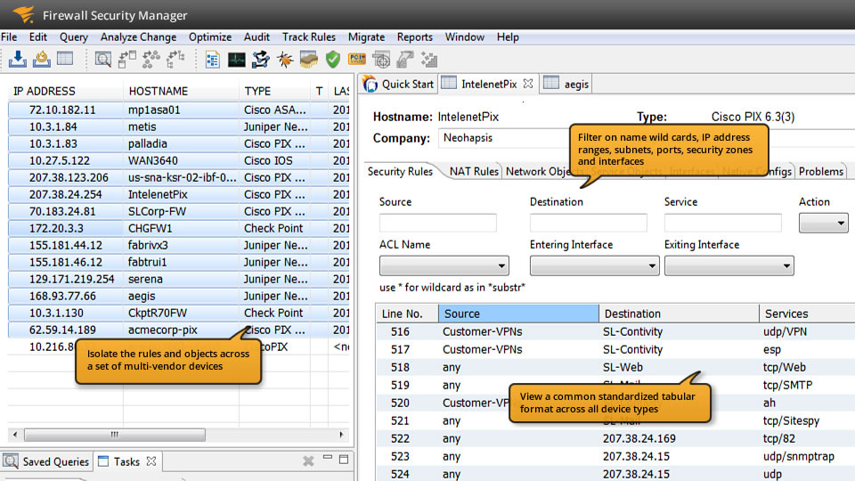 Der neue Solarwinds Firewall Security Manager, SolarWinds Software ...