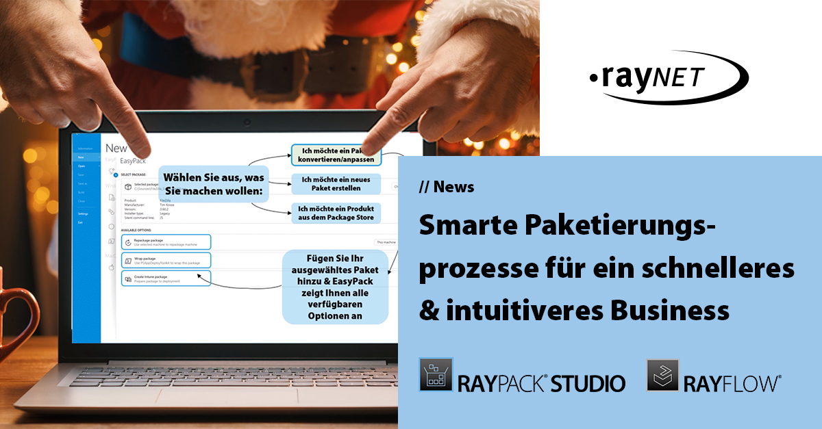 Smarte Paketierungsprozesse für ein schnelleres & intuitiveres Business: RayPack Studio ...