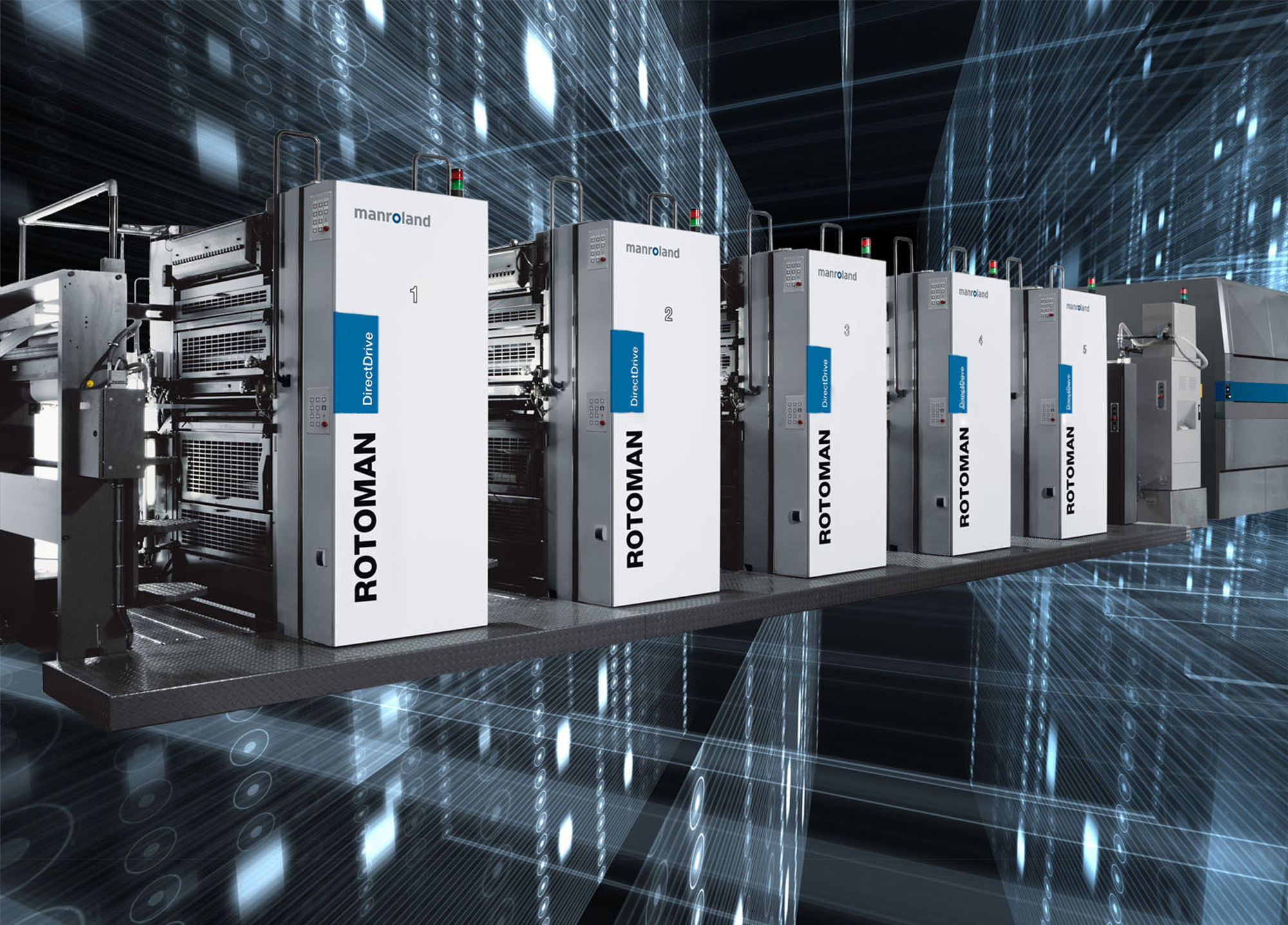 Now starting: manroland web systems GmbH, manroland sheetfed GmbH ...