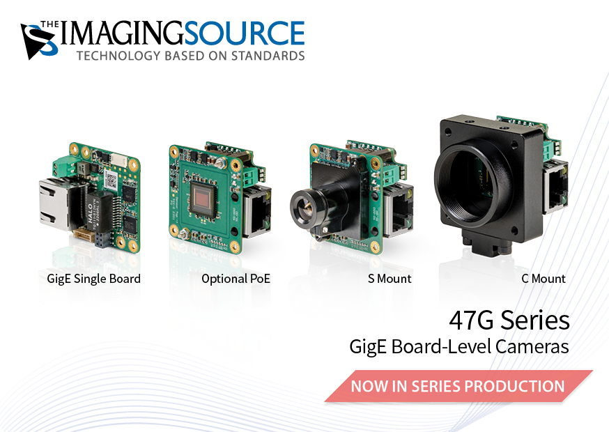 The Imaging Source’s 47G Series GigE Board-Level Cameras Enters Full ...