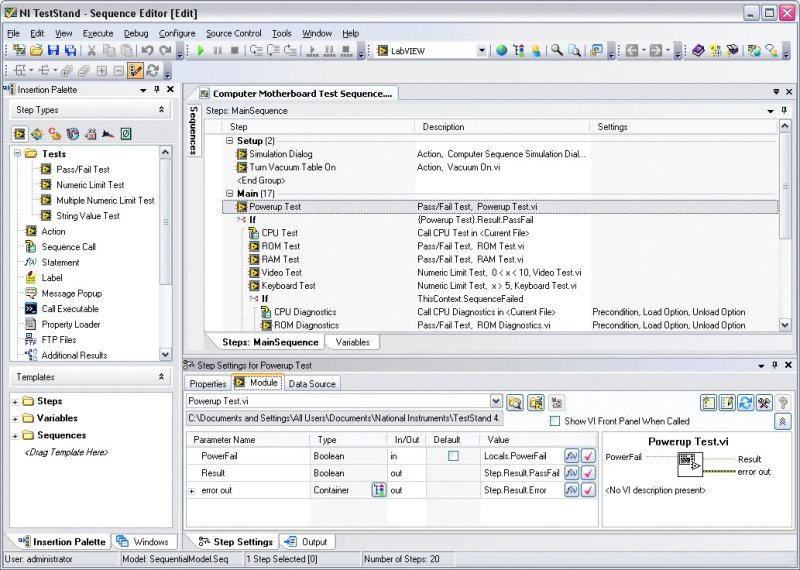 Neue Version von NI TestStand verkürzt die Entwicklungszeit von ...