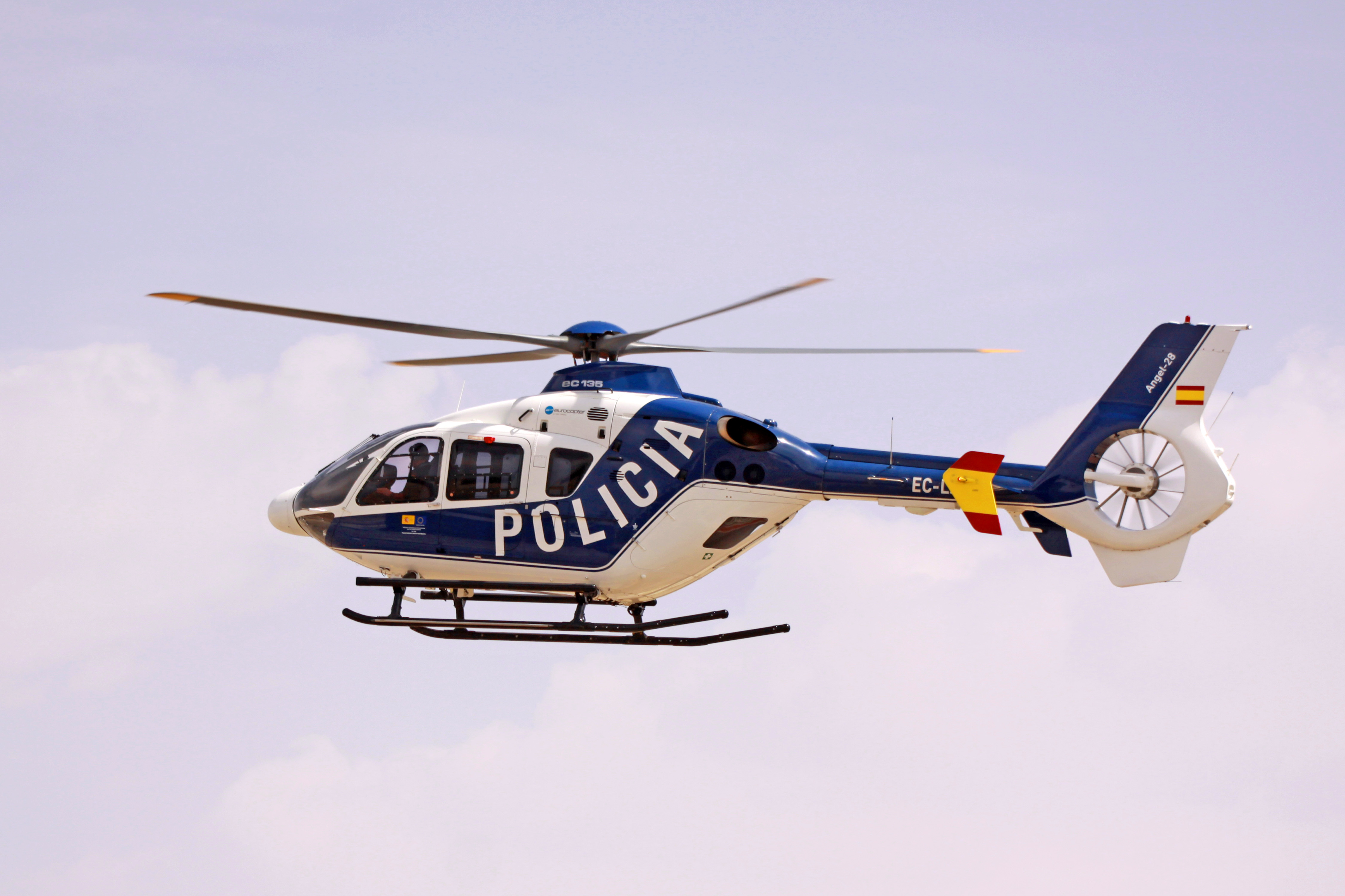 Airbus Helicopters delivers an EC135 to the Spanish National Police ...