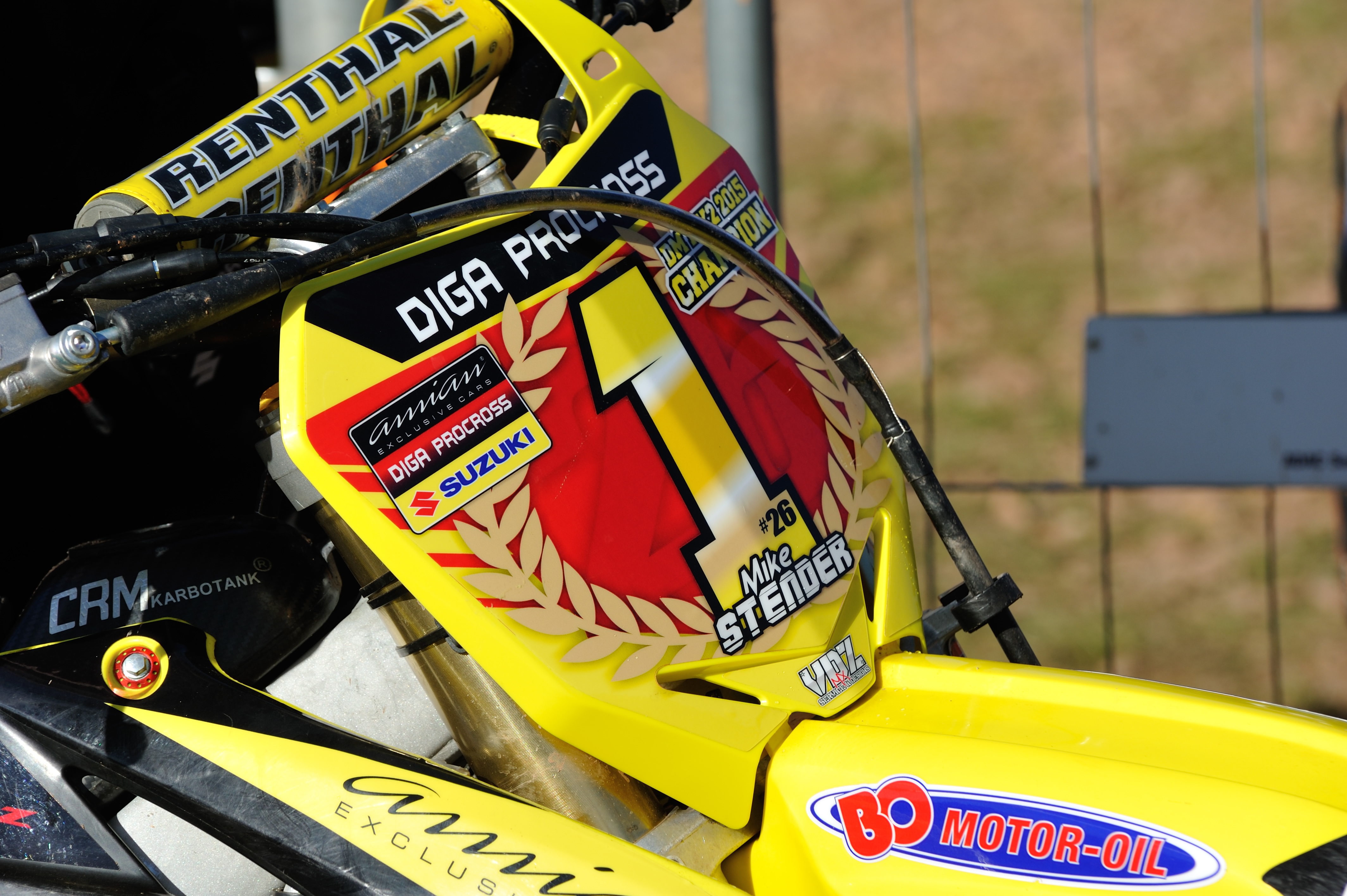 Mike Stender MX2-Meister auf Suzuki, SUZUKI Deutschland GMBH, Story ...