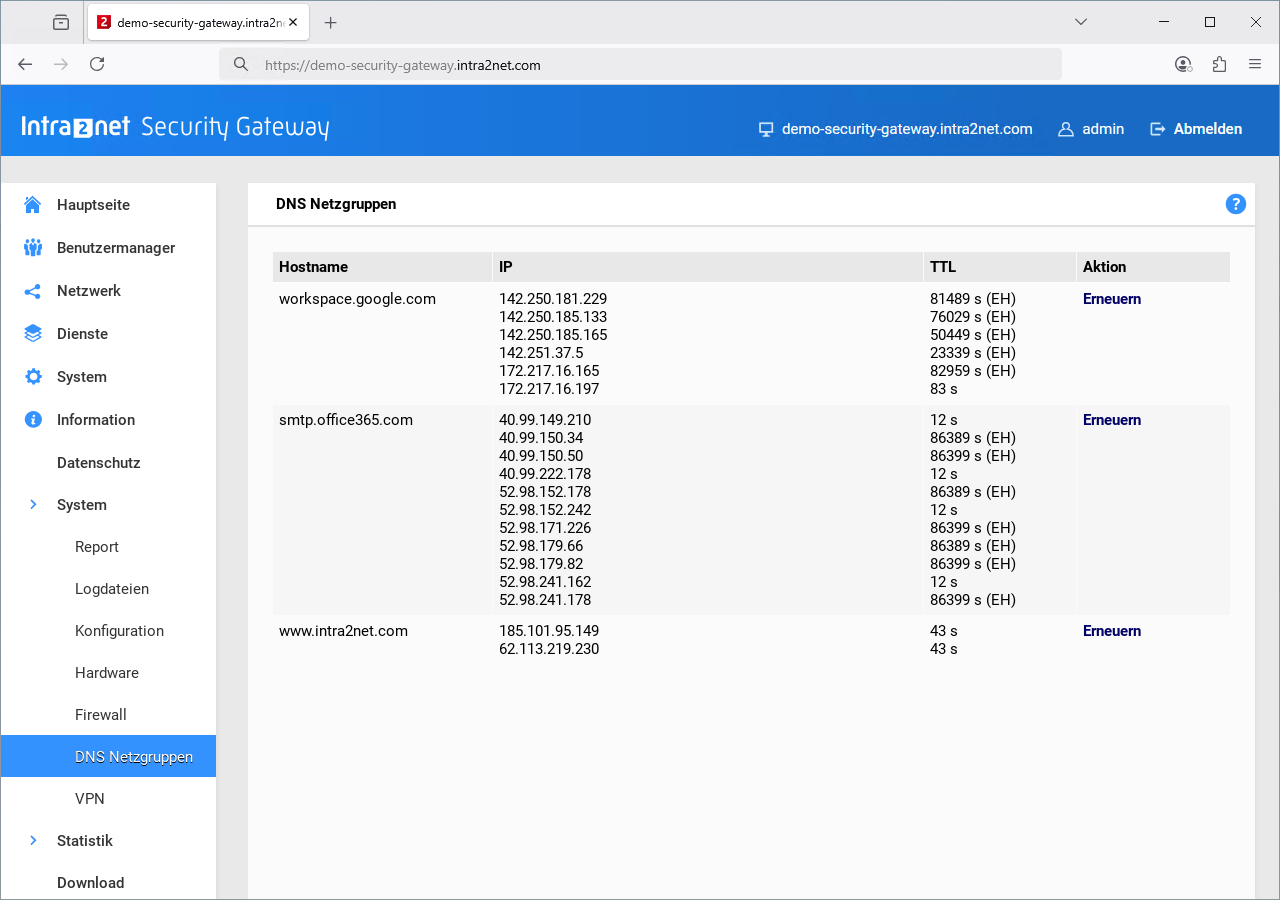 Intra2net Security Gateway 7 jetzt mit WireGuard VPN, Intra2net AG ...