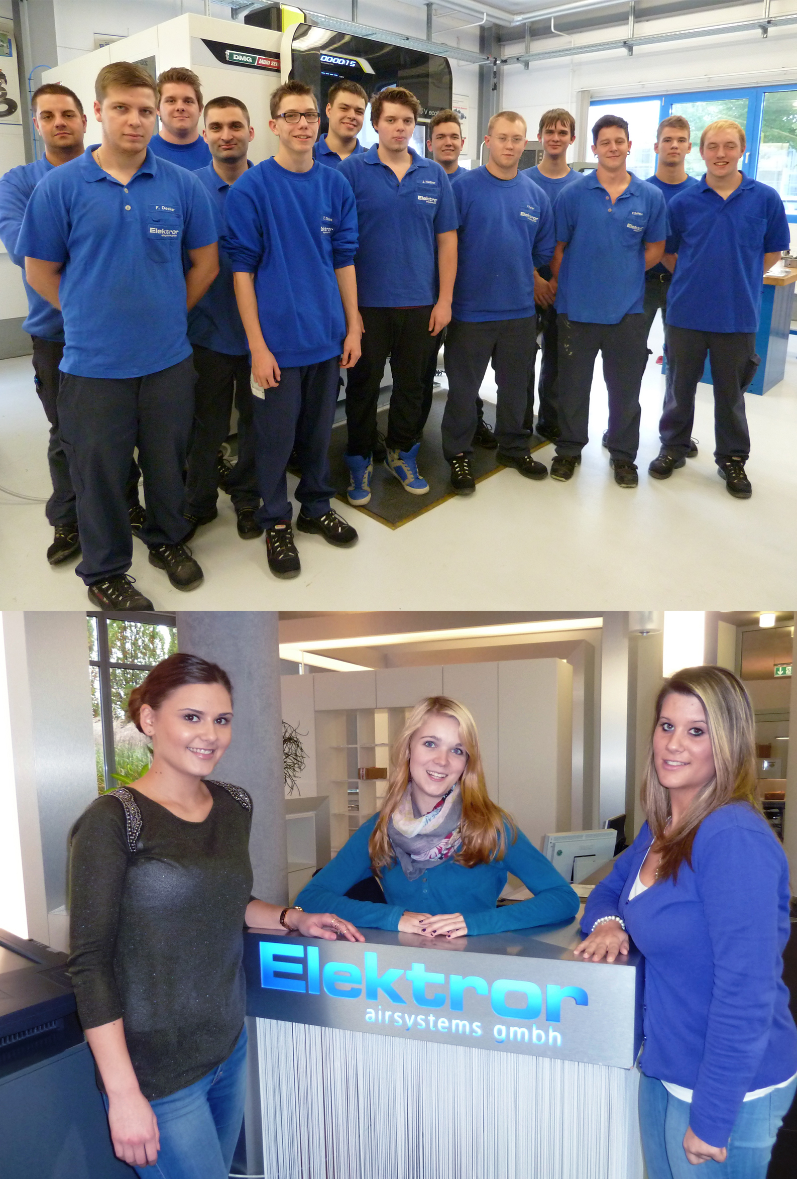 Ausbildungsstart bei Elektror, Elektror airsystems gmbh, Story - PresseBox