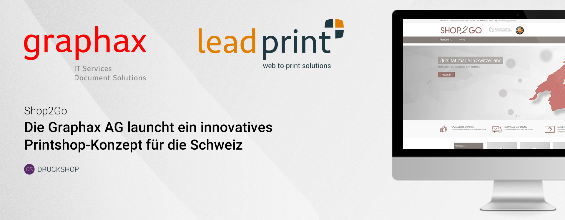 Shop2Go - Die Graphax AG launcht ein innovatives Printshop-Konzept für ...
