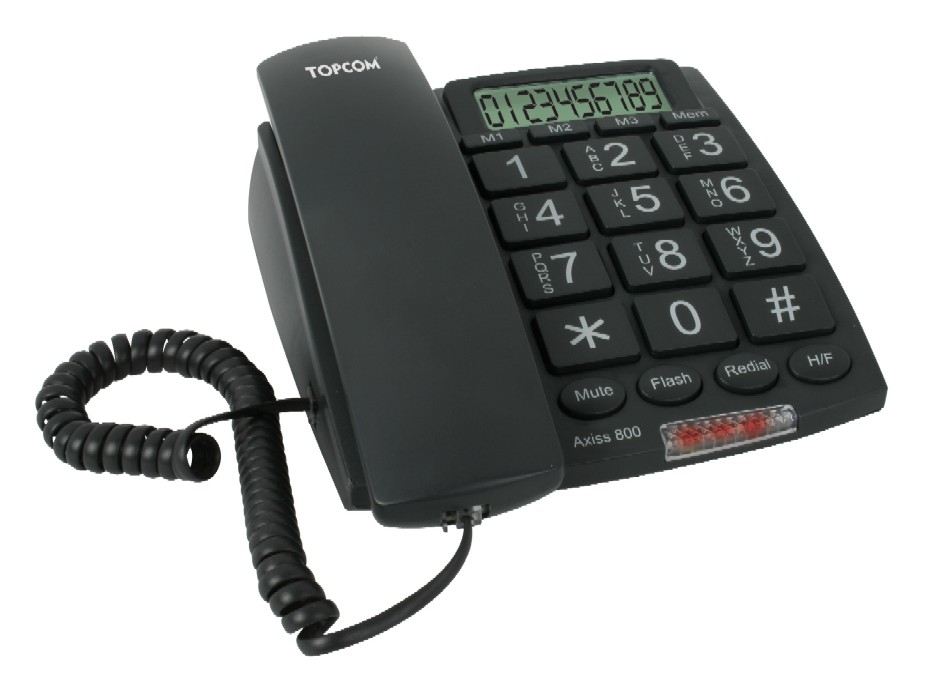 Topcom präsentiert Komforttelefone speziell für Senioren, IVS GmbH ...