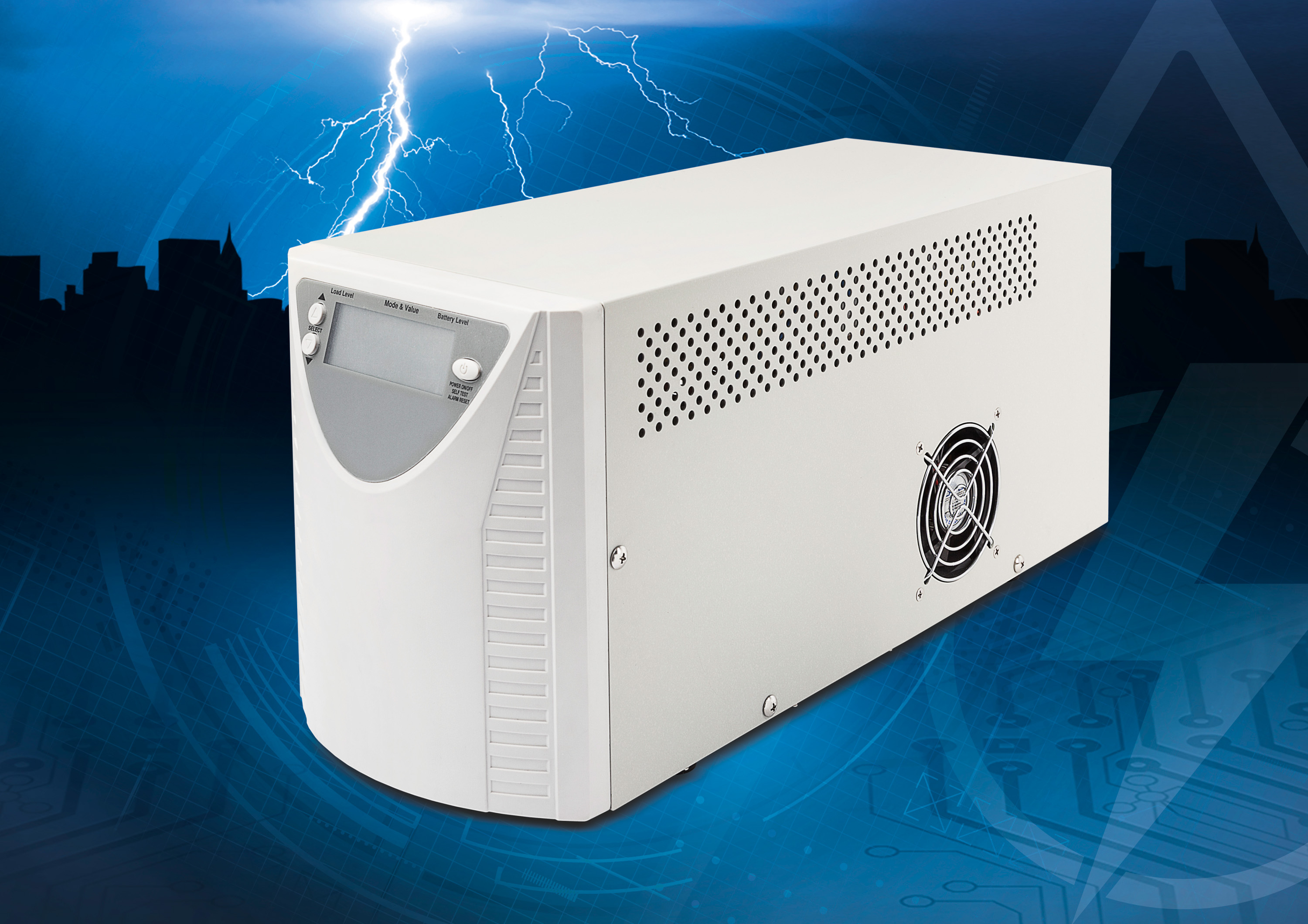 Up to 10 years lifetime: Line-Interactive Sine Wave UPS for ...