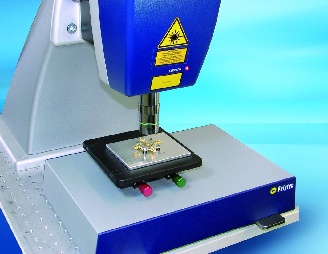 Polytec's UHF-120 Vibrometer Wins the 2011 Industry Prize, POLYTEC GmbH ...