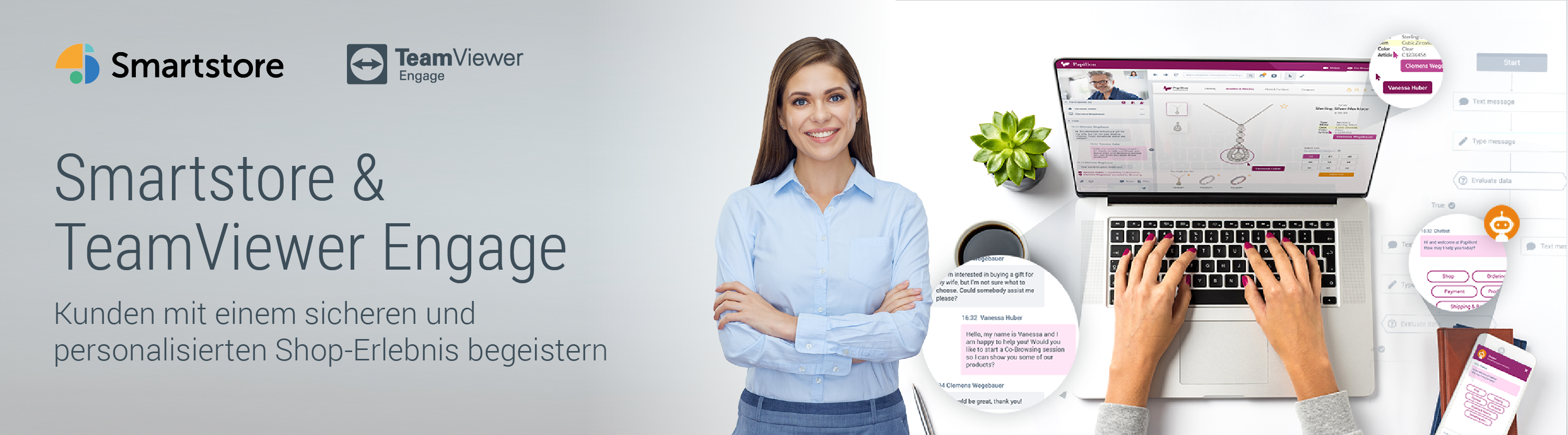 Neue Partnerschaft: SmartStore und TeamViewer feiern Implementierung von „TeamViewer Engage ...