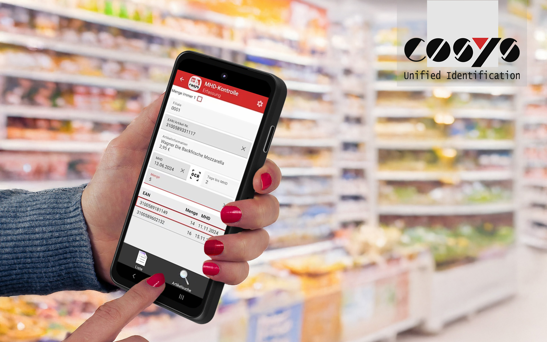 Präzise MHD-Kontrolle mit COSYS und dem Zebra EM45, Cosys Ident GmbH ...