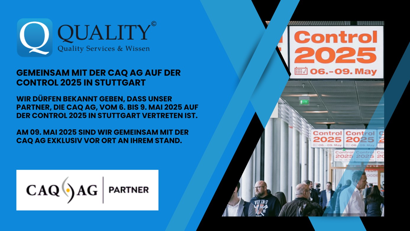 Quality Services & Wissen GmbH und CAQ AG auf der Control 2025: Neueste ...