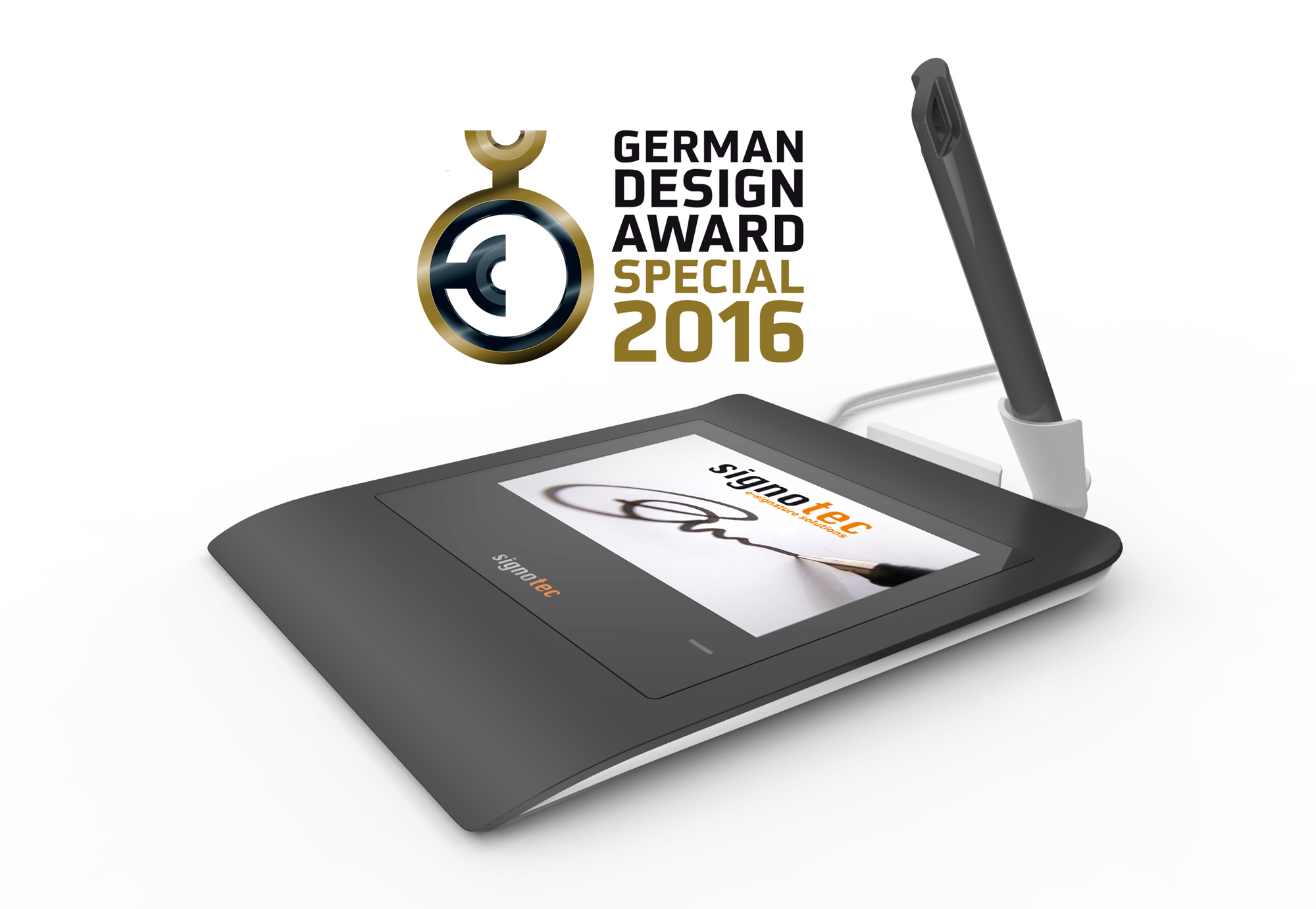 Signature pad Gamma receives an award in the category “Computer and ...