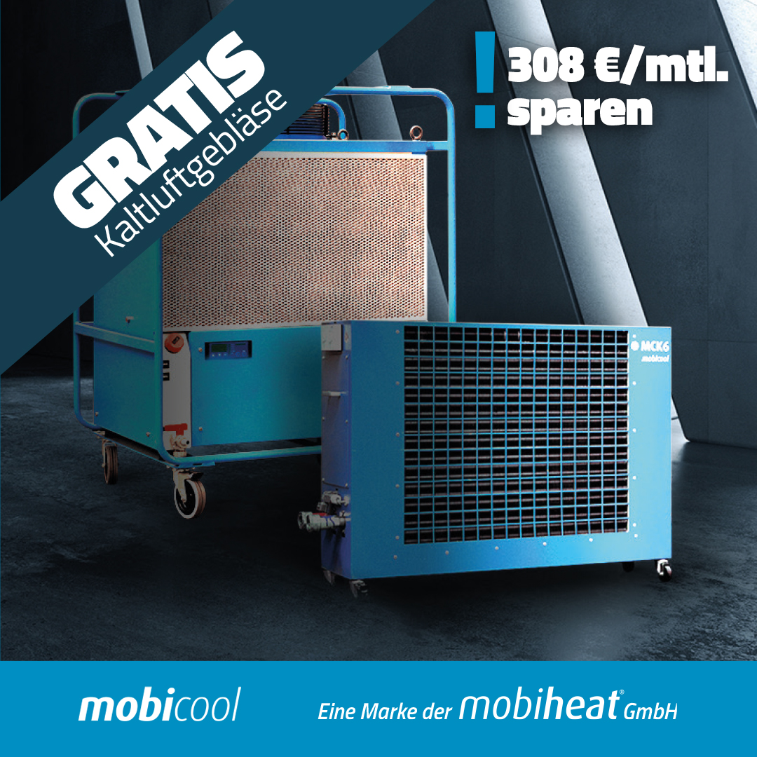 Startschuss mobicool: 50 % Aktion + GRATIS Kaltluftgebläse, ENERENT ...