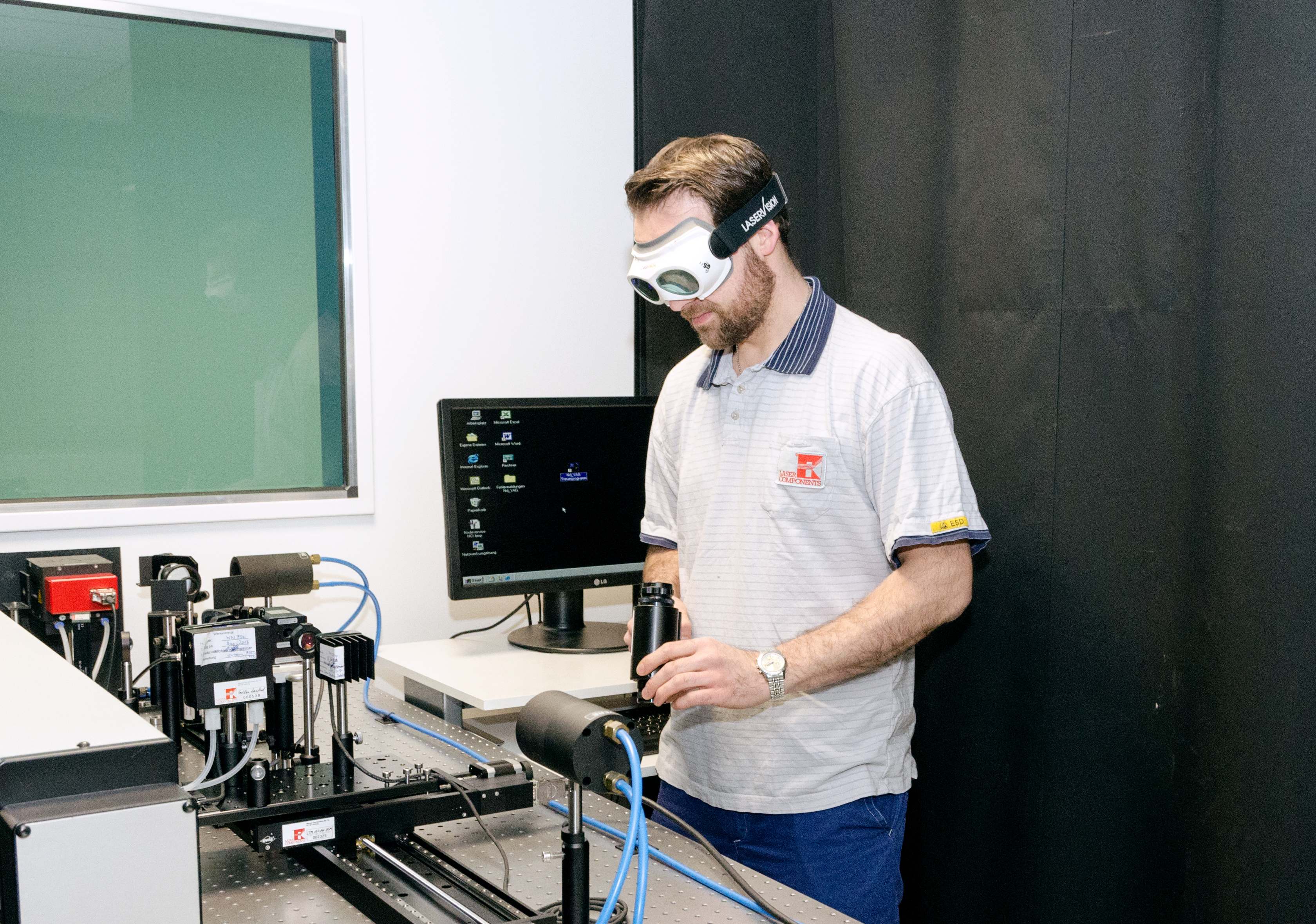 Rekalibrierung nach "Gold Standard", Laser Components Germany GmbH ...