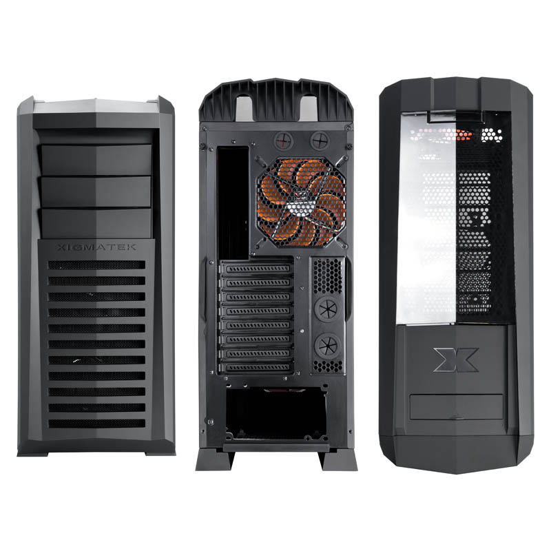 Caseking exklusiv: Xigmatek Talon Midi-Tower - aggressives Stealth ...