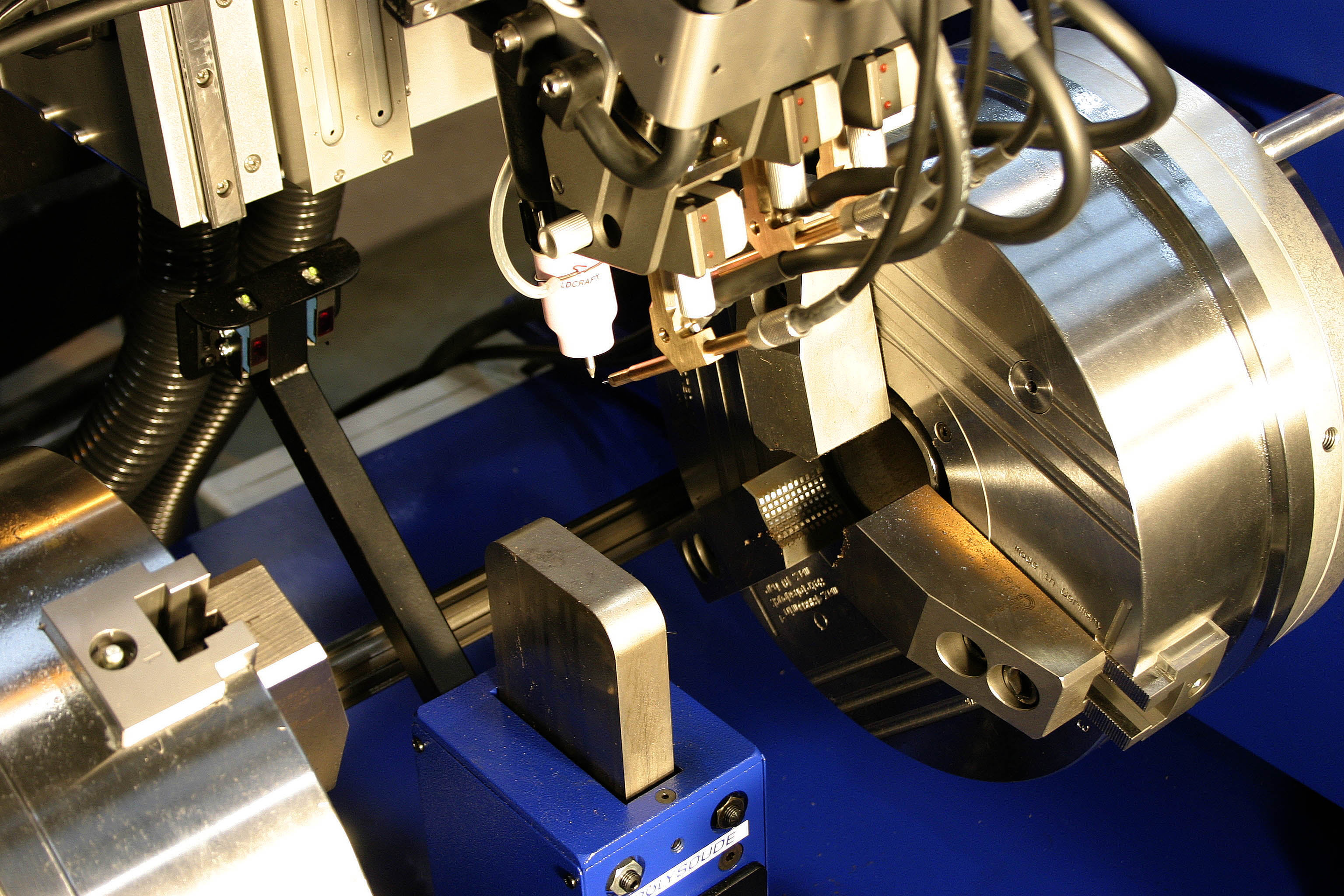 The use of welding lathes as "straight tube welder" in the boiler ...