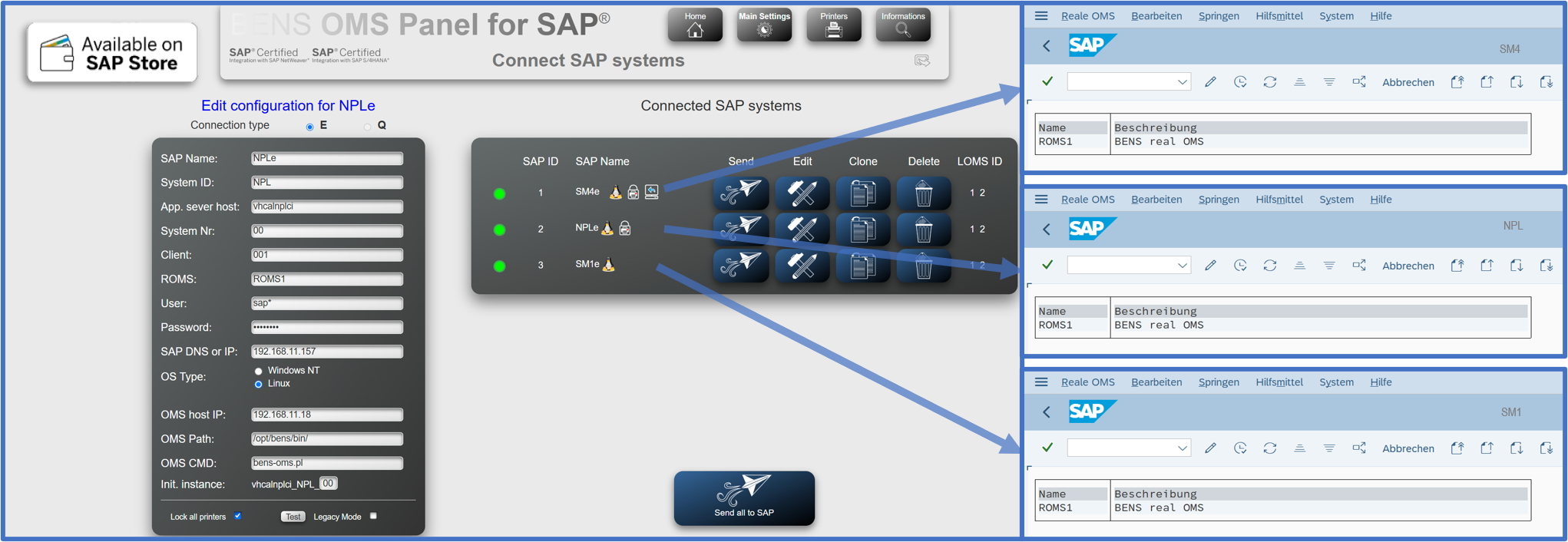 BENS OMS und BENS OMS PANEL von Suchy MIPS GmbH jetzt im SAP® Store verfügbar, Suchy MIPS GmbH ...