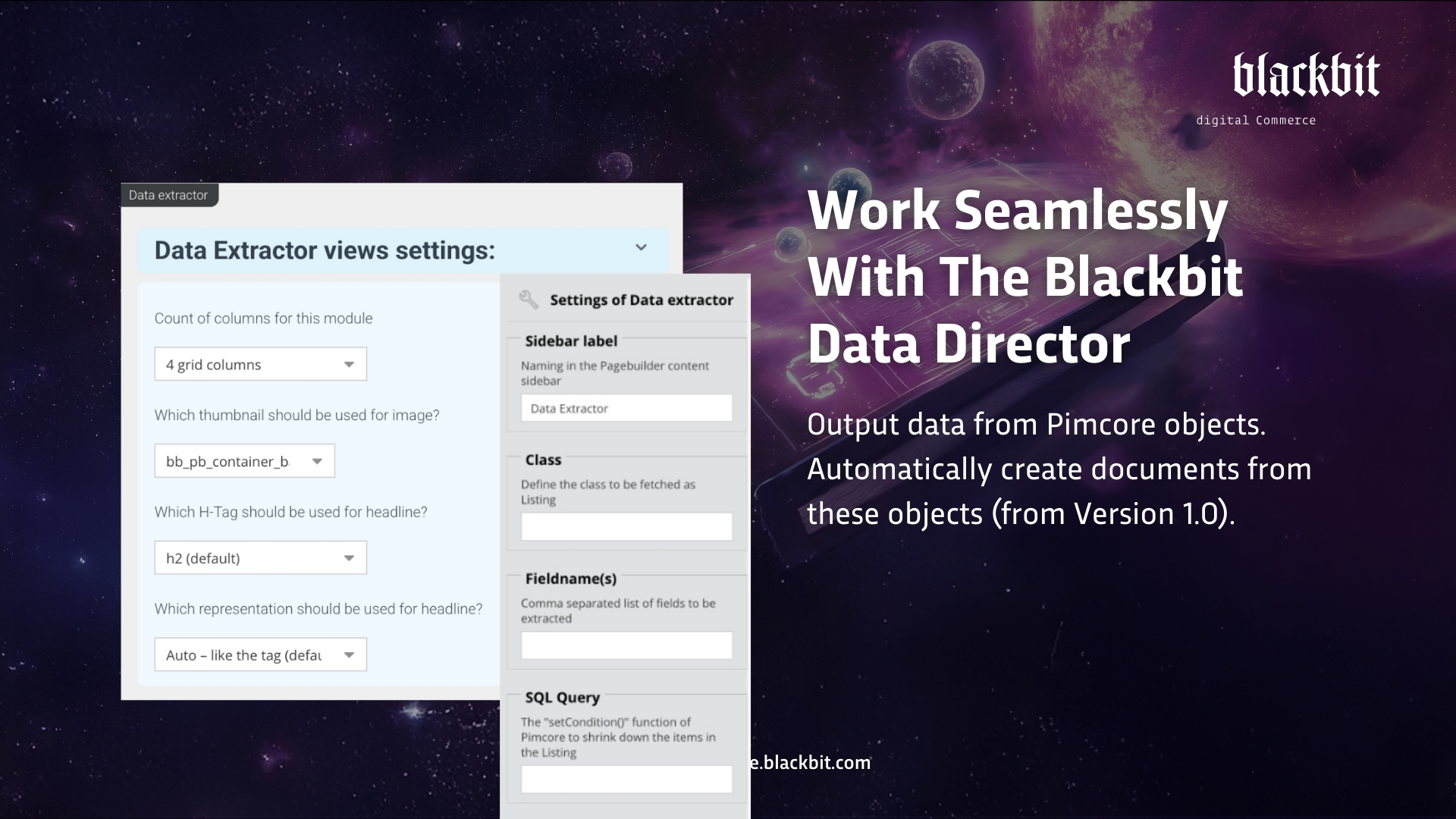 Blackbit launcht Visual Page Builder für Pimcore, Blackbit digital Commerce GmbH, Story - PresseBox